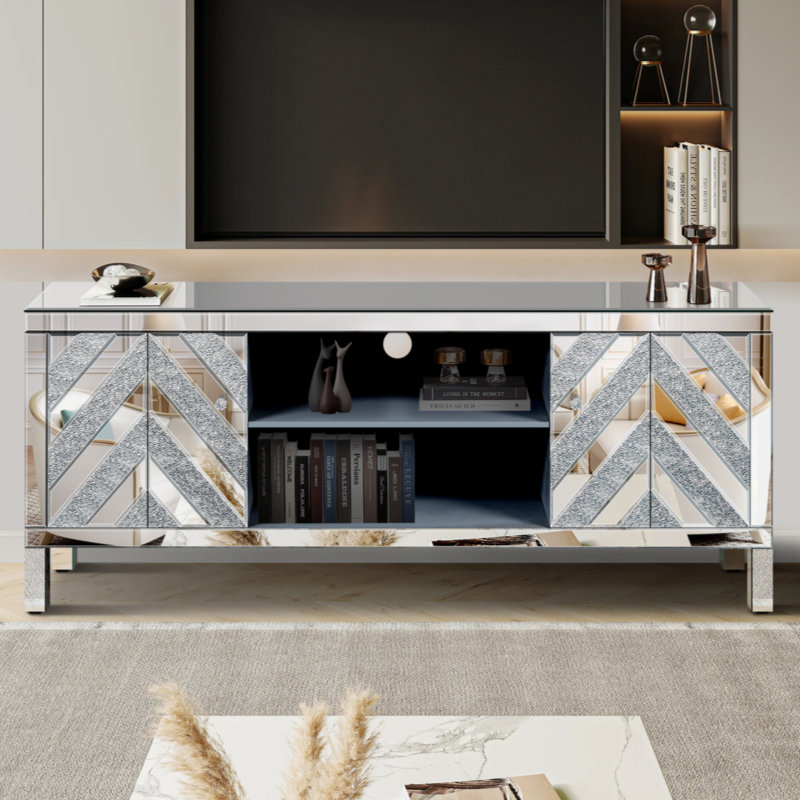 Mirror tv table store
